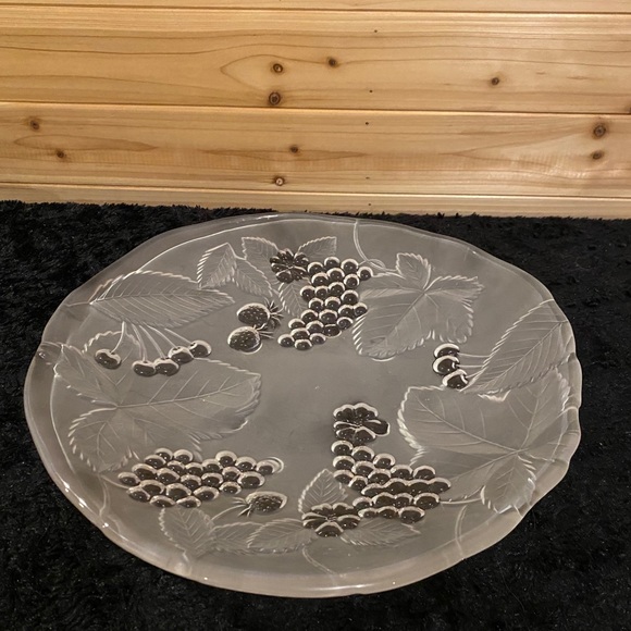 Soga | Dining | Vintage 97s Soga Japan Glass Platter | Poshmark